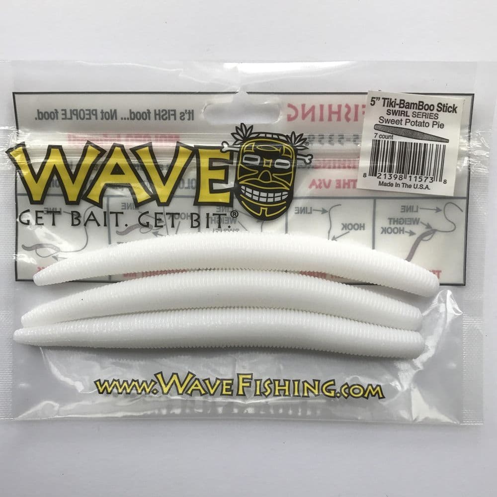 Wave Tiki Bamboo Stick Worm