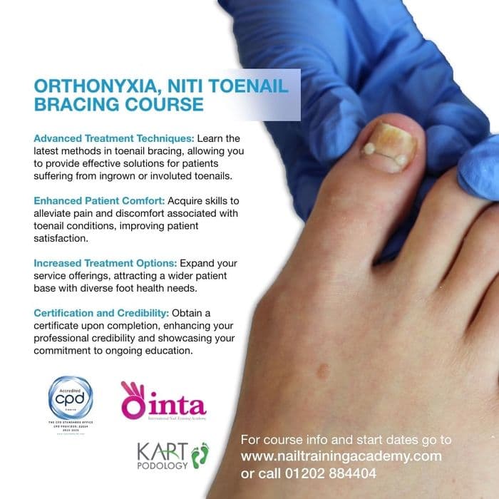 Orthonyxia NiTi Ingrown Toenail Brace Course