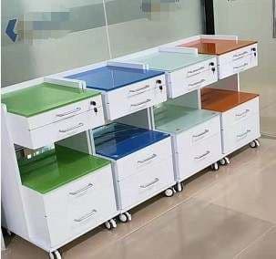 Three Drawers Beautician Podiatry Pedicure unit
