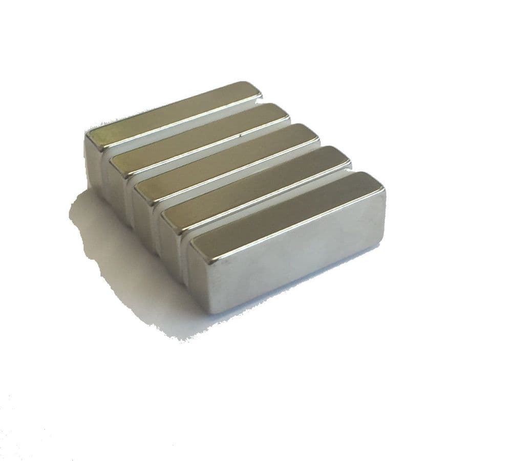 N35 Neo Block - 30mm x 10mm x 6mm- 7 0kgs pull force