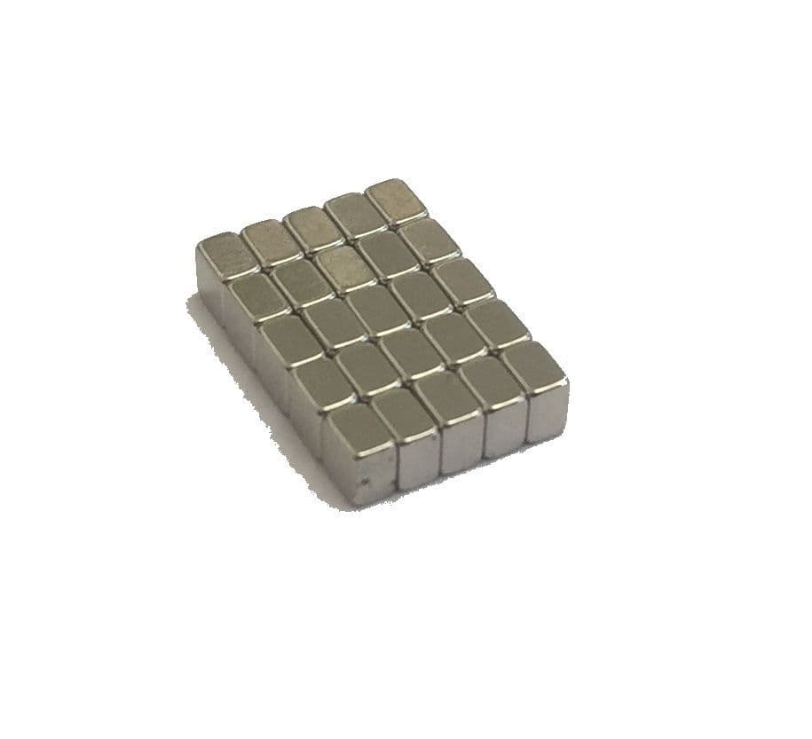 N38SH Neo Block - 3mm x 2mm x 3mm- 0 195kgs pull force