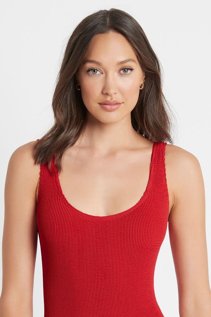 bond-eye Madison Swimsuit - Baywatch Red
