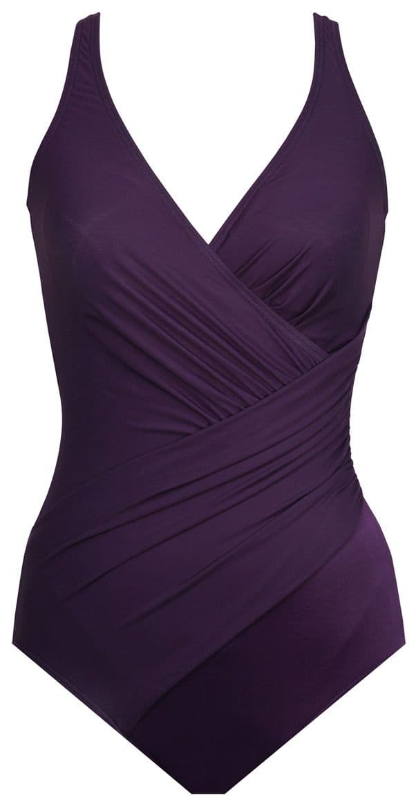 Miraclesuit Must Haves Oceanus Swimsuit - Sangria