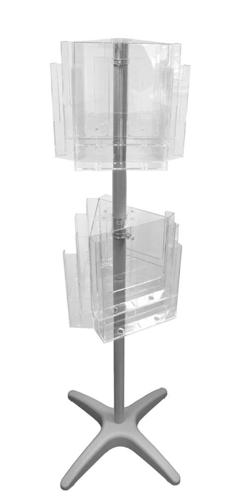 12 Pocket A4 Floor Standing Carousel