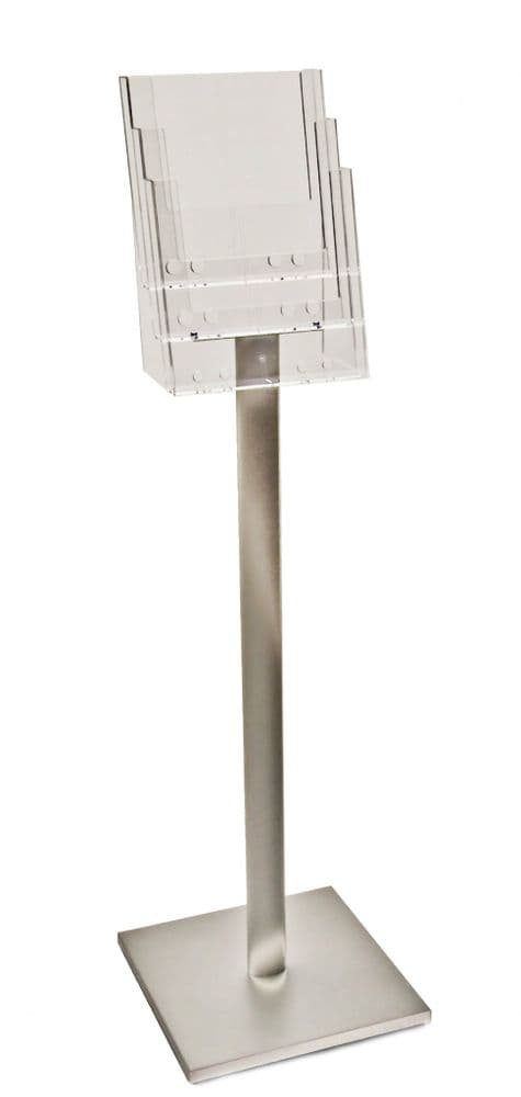 3 Pocket A4 Luxury Floor Stand
