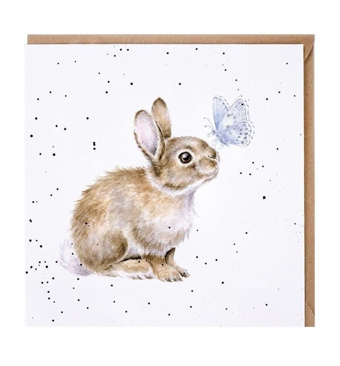 I Spy a Butterfly Rabbit Card - CS223