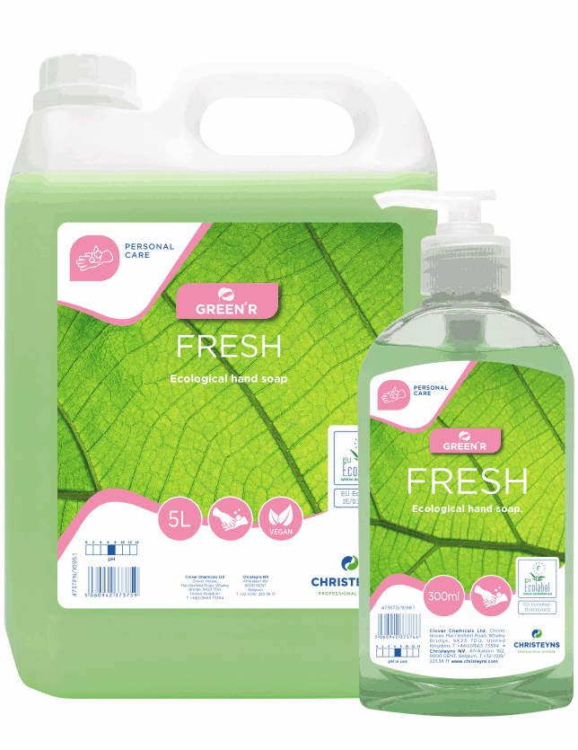 Christeyns Green R Fresh 473 Ecological Moisturising Hand Soap ...