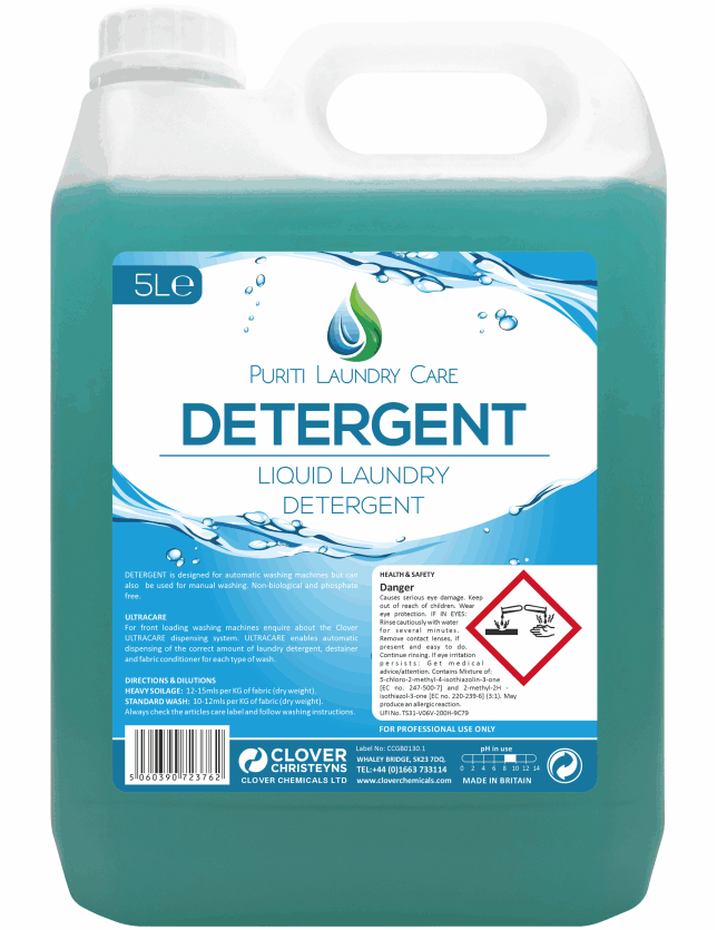 Clover 405 Purity Liquid Laundry Detergent 5L