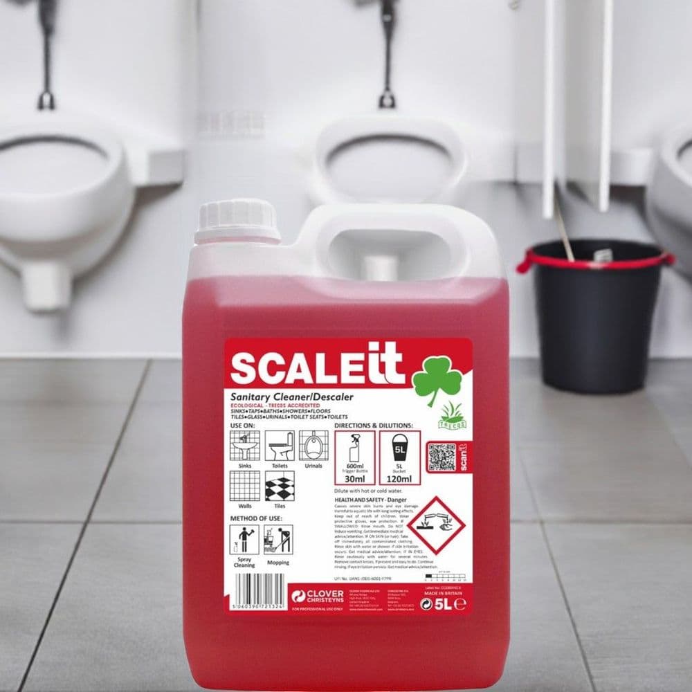 Clover 598 ScaleIT Sanitary Cleaner & Descaler 5L Concentrated