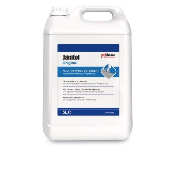 Deb JAN600 Janitol Original Multi-purpose Degreasing Detergent 5L