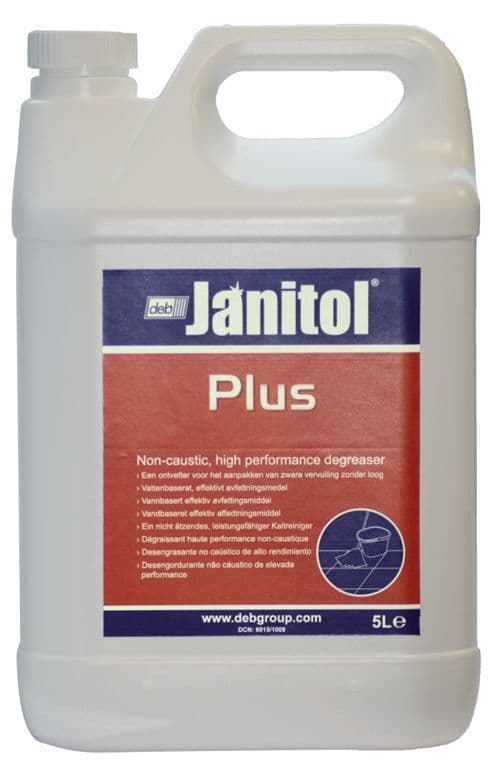 Deb JNP604 Janitol Plus Heavy Duty Surface Degreaser 5L