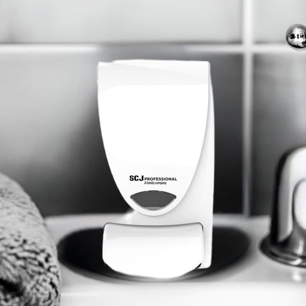 Deb WHB1LDS White 1 Litre Washroom Dispenser for Deb 1 Litre Cartridge