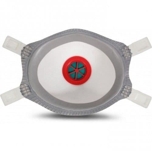 Premium cupped Mask FFP3 respirator with foam inner seal and exhalation ...