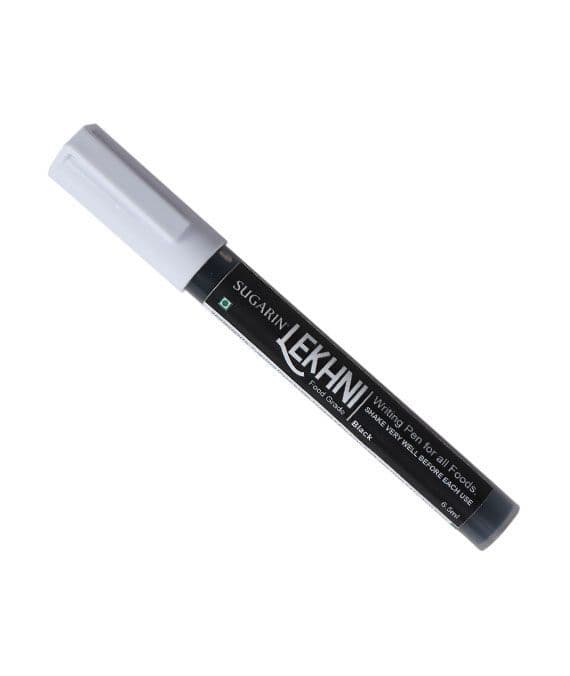 Lekhni Edible Black Ink Marker Pen 3mm Nib
