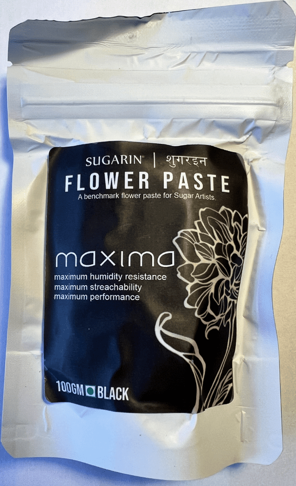 Sugarin Maxima UK Flower Paste Black 100 grams