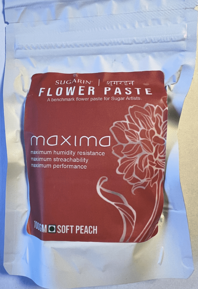 Sugarin Maxima UK Flower Paste Soft Peach 100 grams
