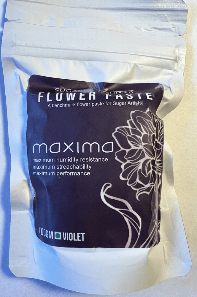 Sugarin Maxima UK Flower Paste Violet 100 grams