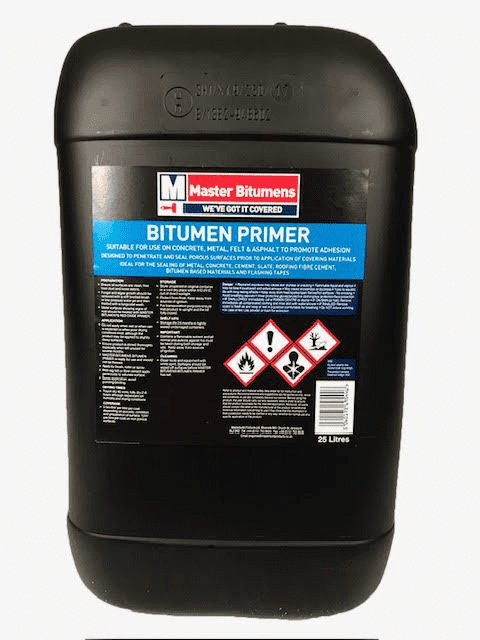 Black Bitumen Primer Sealer cold applied for porous surfaces 25L Master ...