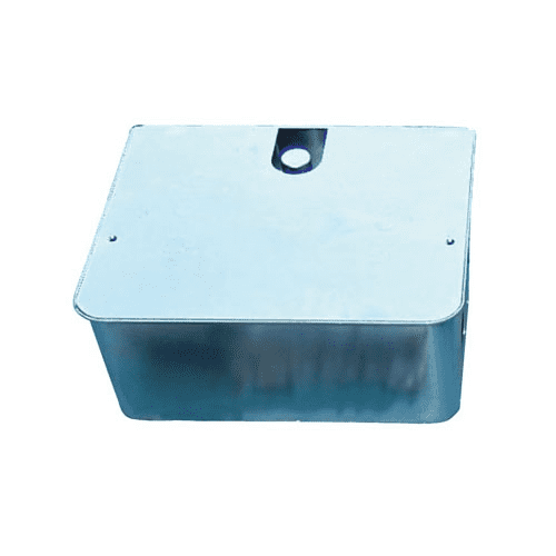 FLOOR-810 Zinc-Plated Underground Foundation Box