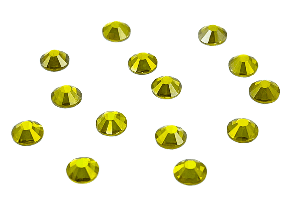 Citrine AB EIMASS 7787 Grade A Flat-Back Non-Hot Fix Glass Crystals