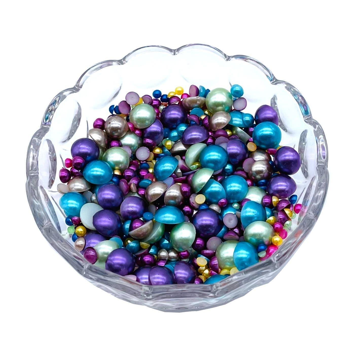 Shades of Blue Flat Back Pearls - EIMASS Rhinestones - Embellishments ...