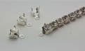 Silver Chain End Connectors