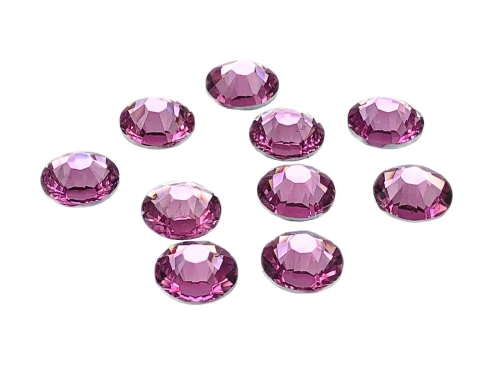 Violet EIMASS Resin Flat Back Non Hotfix Rhinestones