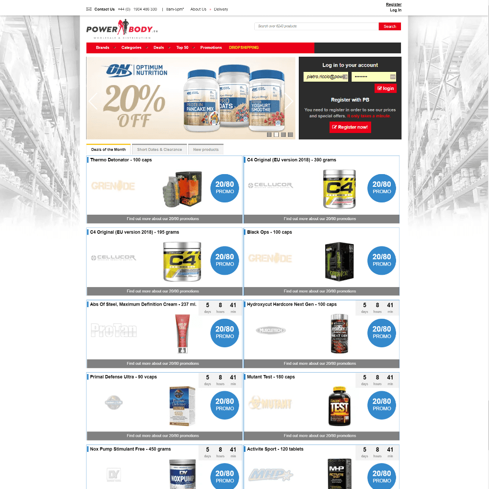 Power Body Nutrition LTD