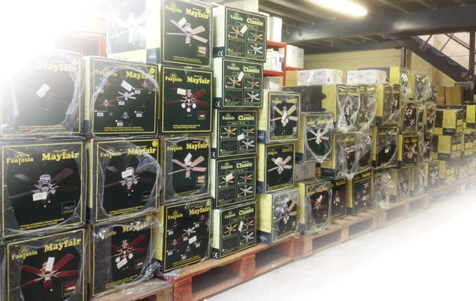 Fantasia Elite Viper Plus 54" White Ceiling Fan Remote Control LED ...