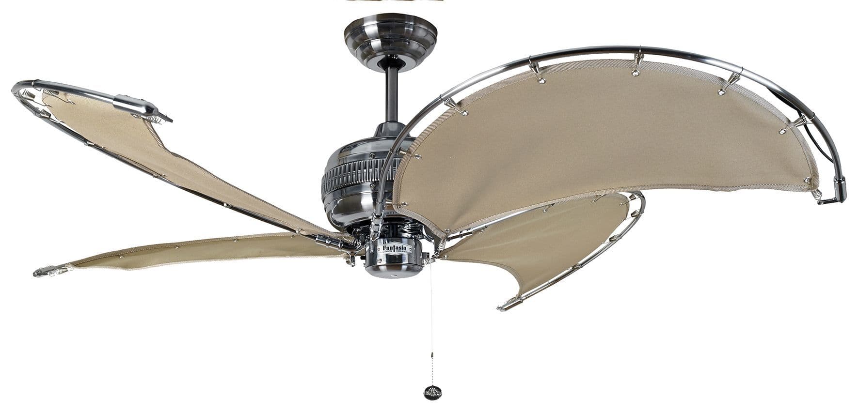 Canvas Blade Ceiling Fan 52 Inch Raindance Nautical Ceiling Fan By