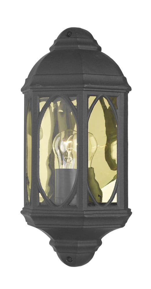 Tenby Wall Light Black Class 2 Double Insulated TEN2122
