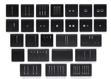 Trendi 2 Gang Modern 13 Amp 4 x 2 1mA USB Switched Tactile Plug Socket ...