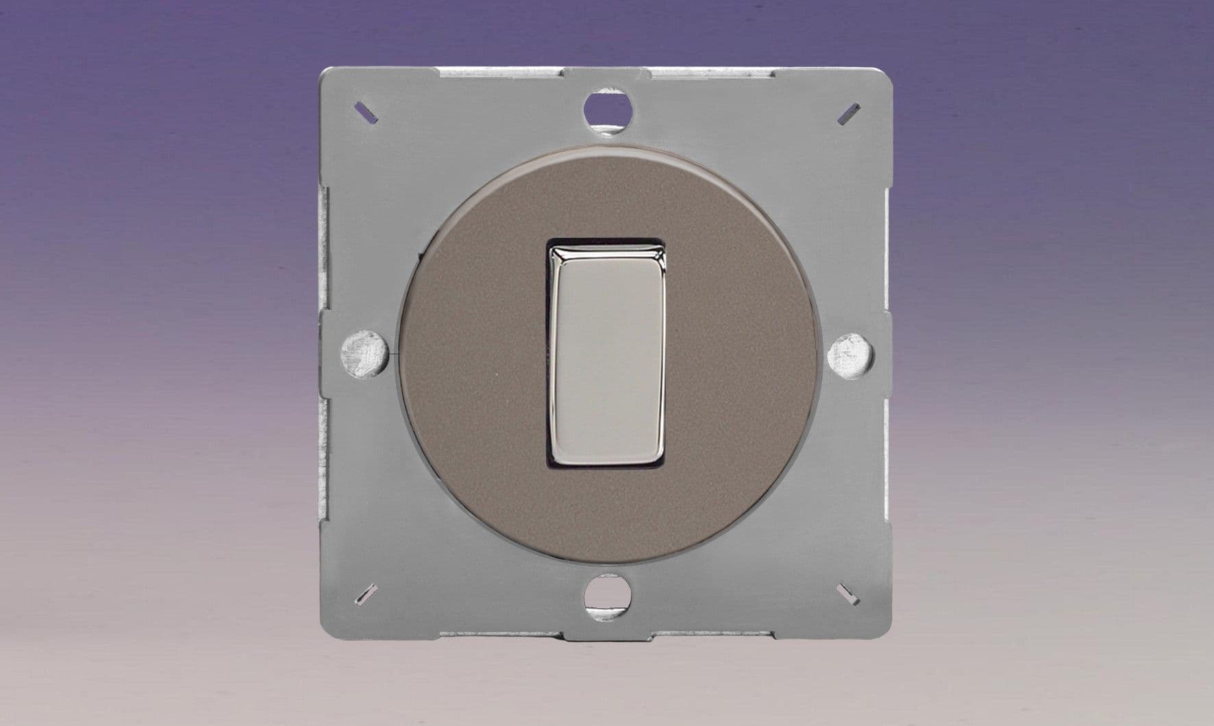 Varilight 1-Gang 10A Intermediate Rocker Switch in Pewter