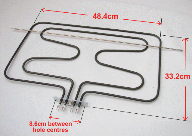 Indesit grill/oven element ELEAR49942B