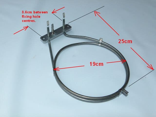 Prima fan oven element ELETEK2028NSLH