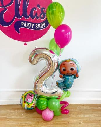 Bespoke Coco Melon Themed Number Display