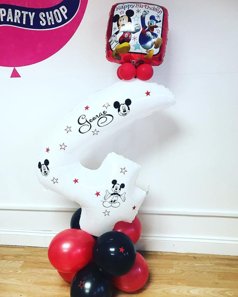 Bespoke Mickey Mouse Number Display