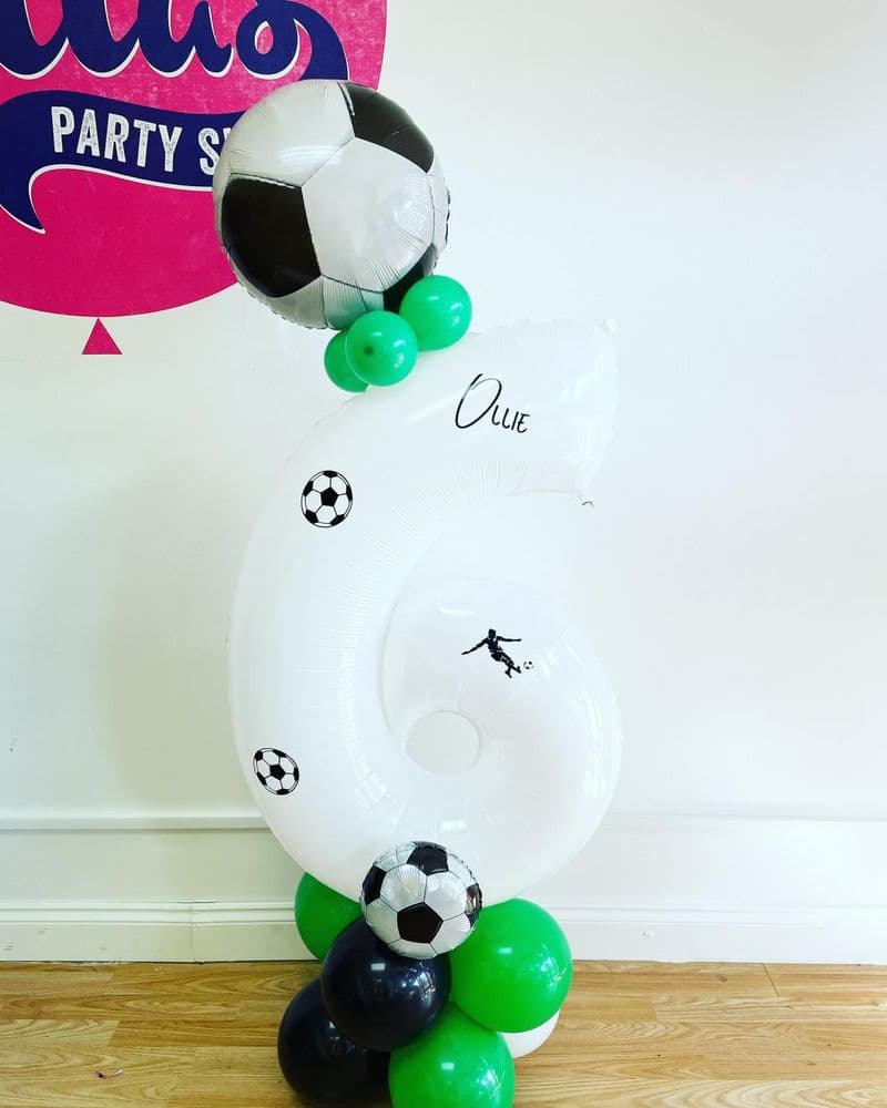 Football Fun Number Display