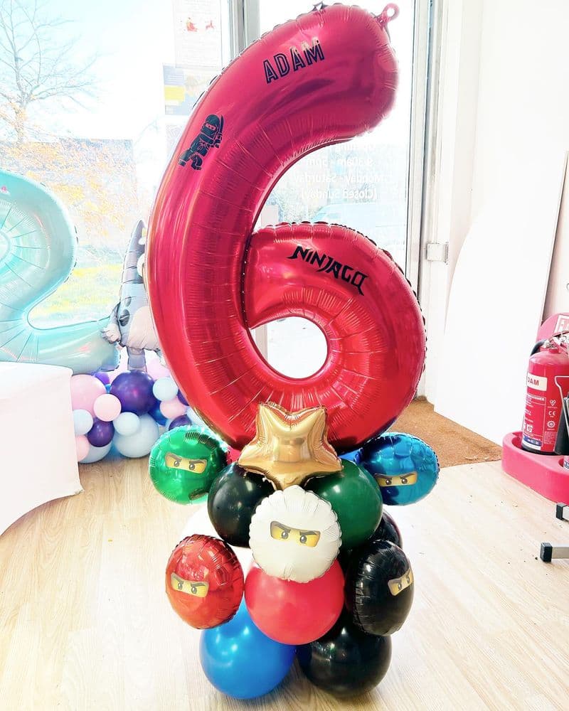 Lego Ninjago Deluxe Number Stack