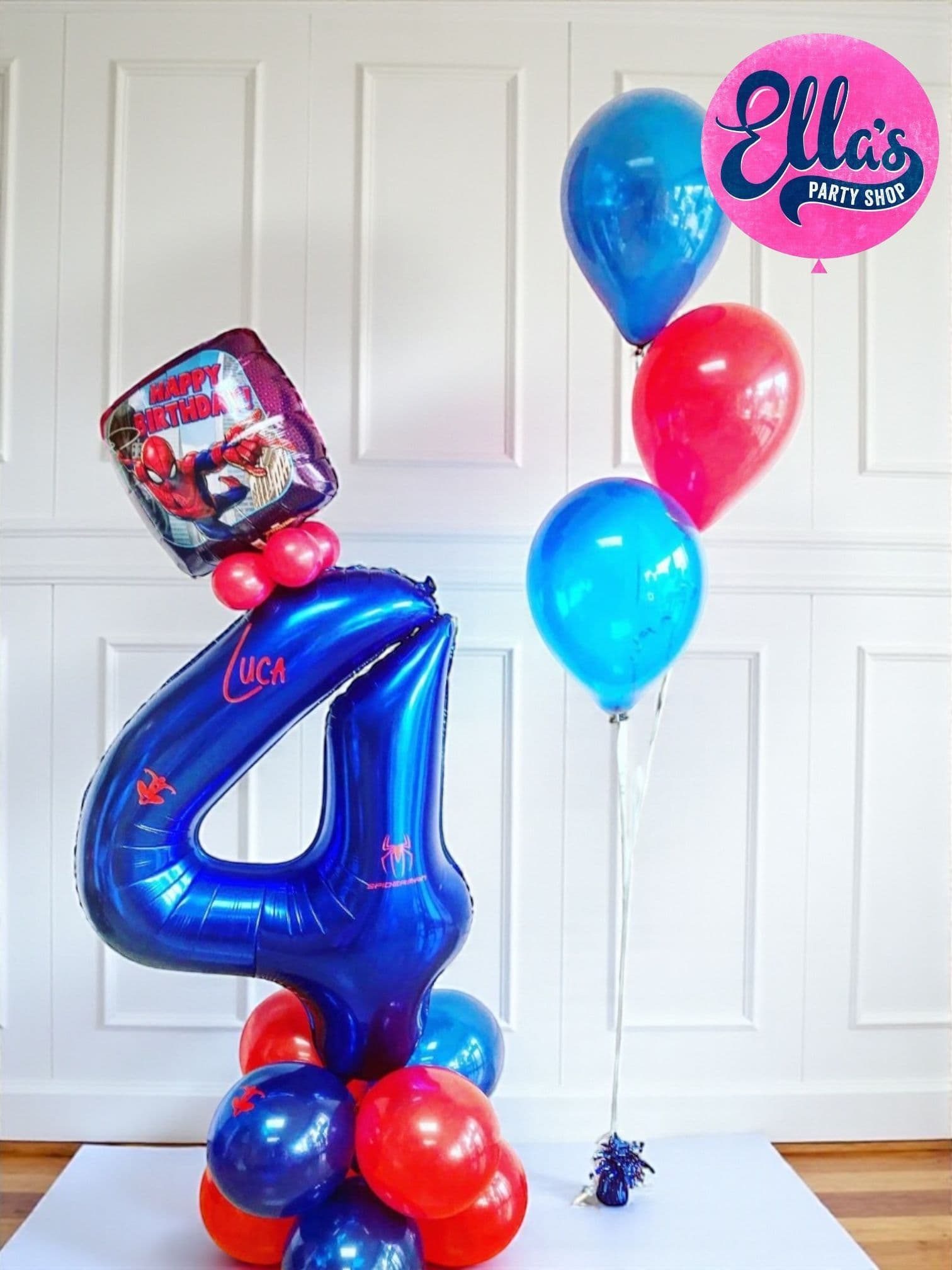 Helium Balloon Party Balloons 36" X 36" 3D Spider-man Airwalker - Ball ...