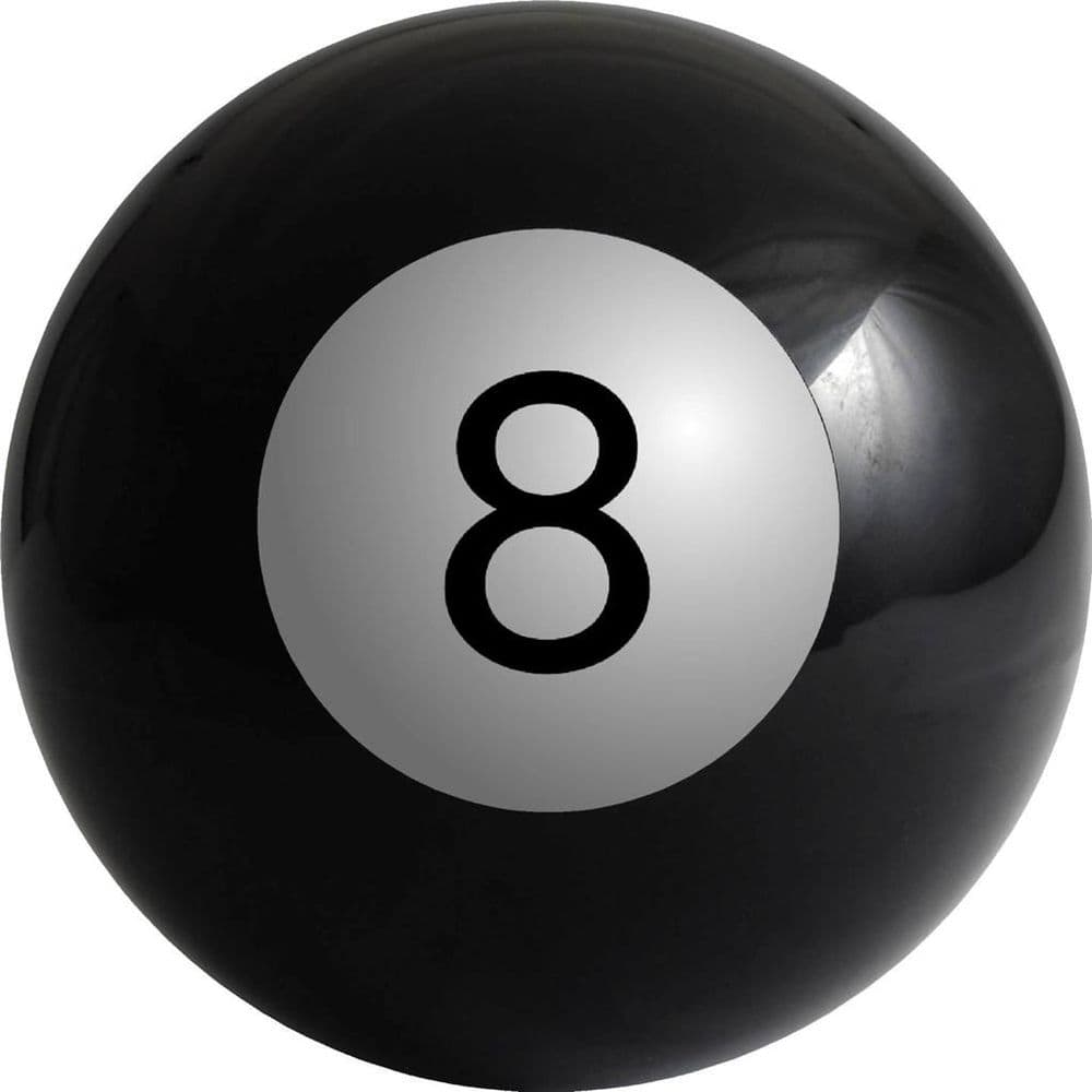 8 BALL 4x4 Spare Wheel Cover DECAL STICKER