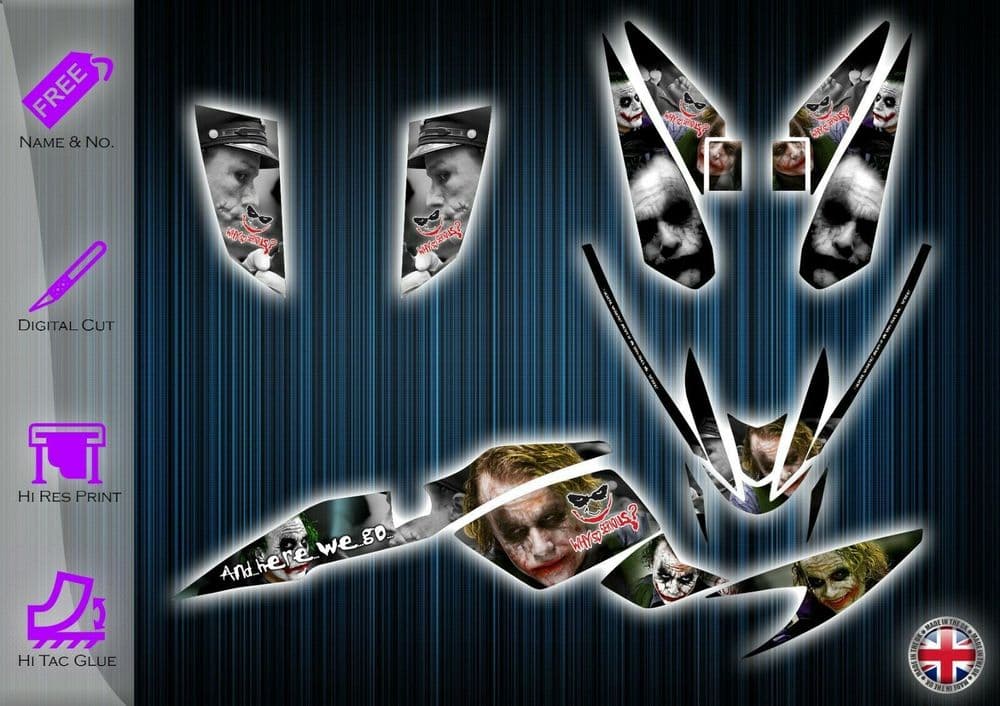 AEON COBRA 400 STICKERS - GRAPHICS KIT - AEON COBRA 350 DECALS ...