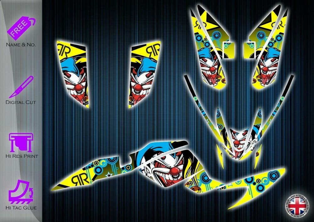 AEON COBRA 400 STICKERS - GRAPHICS KIT - AEON COBRA 350 DECALS ...