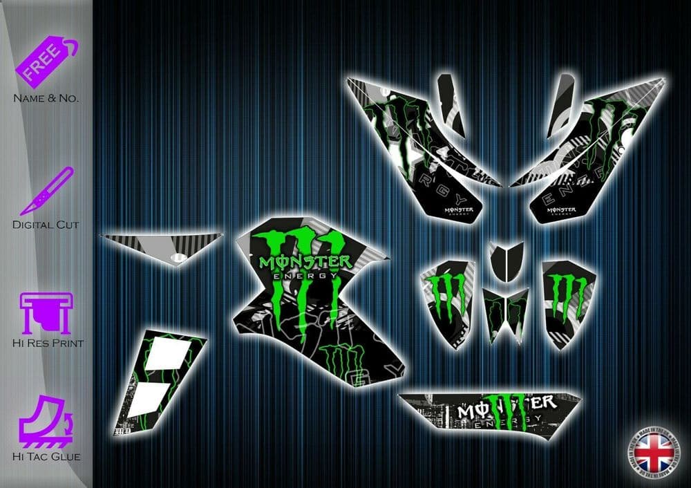 APACHE RLX 320 / 450 STICKERS - GRAPHICS KIT - DECAL - TRITON 450 ...