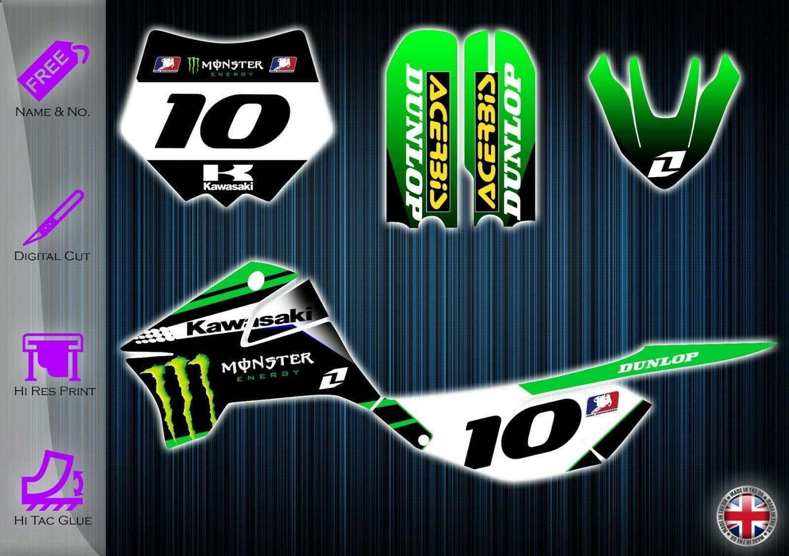 APOLLO RFZ 150 STICKERS - RFZ GRAPHICS KIT RFZ 150 DECALS - GRAPHICS ...