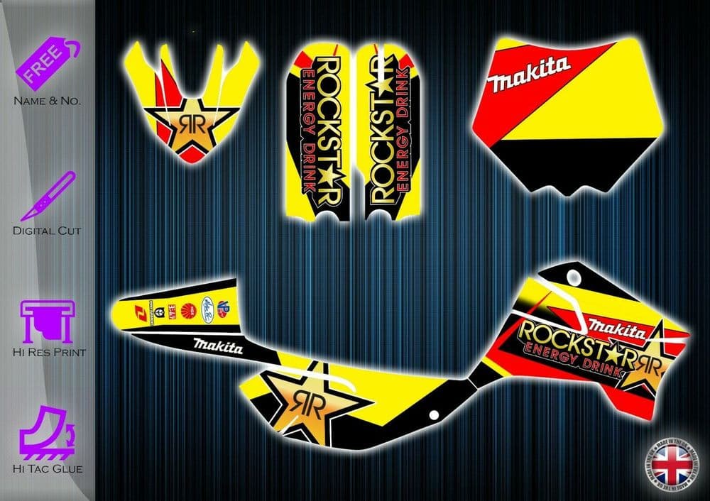 APOLLO RFZ 150 STICKERS - RFZ GRAPHICS KIT RFZ 150 DECALS - GRAPHICS ...