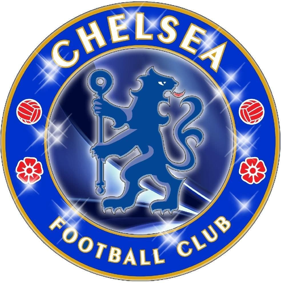 CHELSEA FC 4x4 Spare Wheel Cover DECAL STICKER