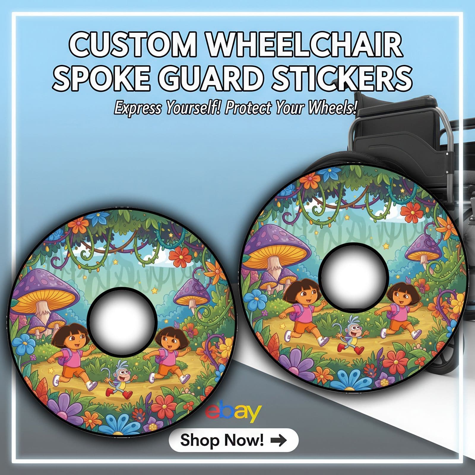 Dora the Explorer & Boots Magical Forest Adventure wheel221
