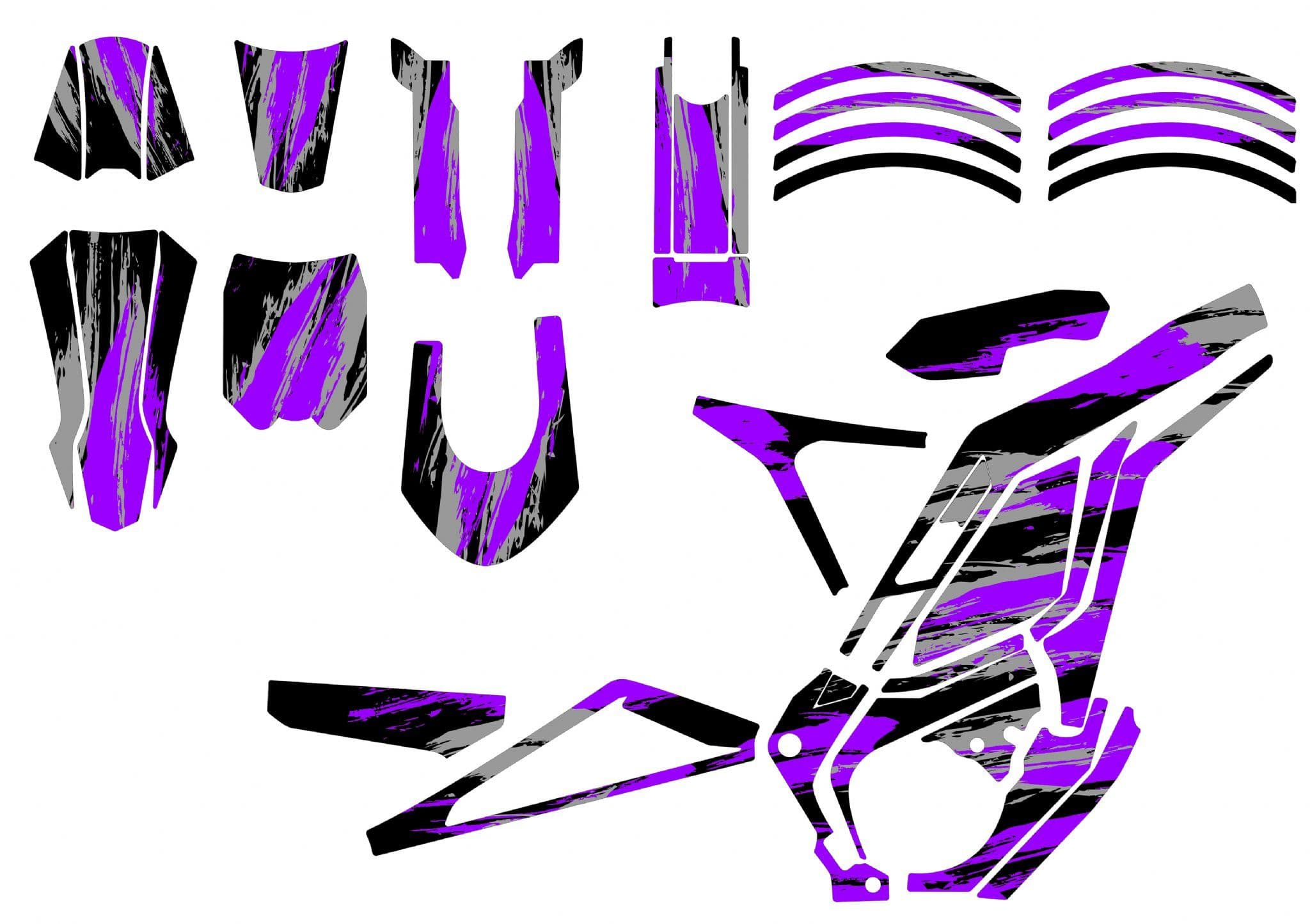 E-Ride Pro ss Graphics kit Eride pro Decals E Ride Pro SS wrap Eride ...