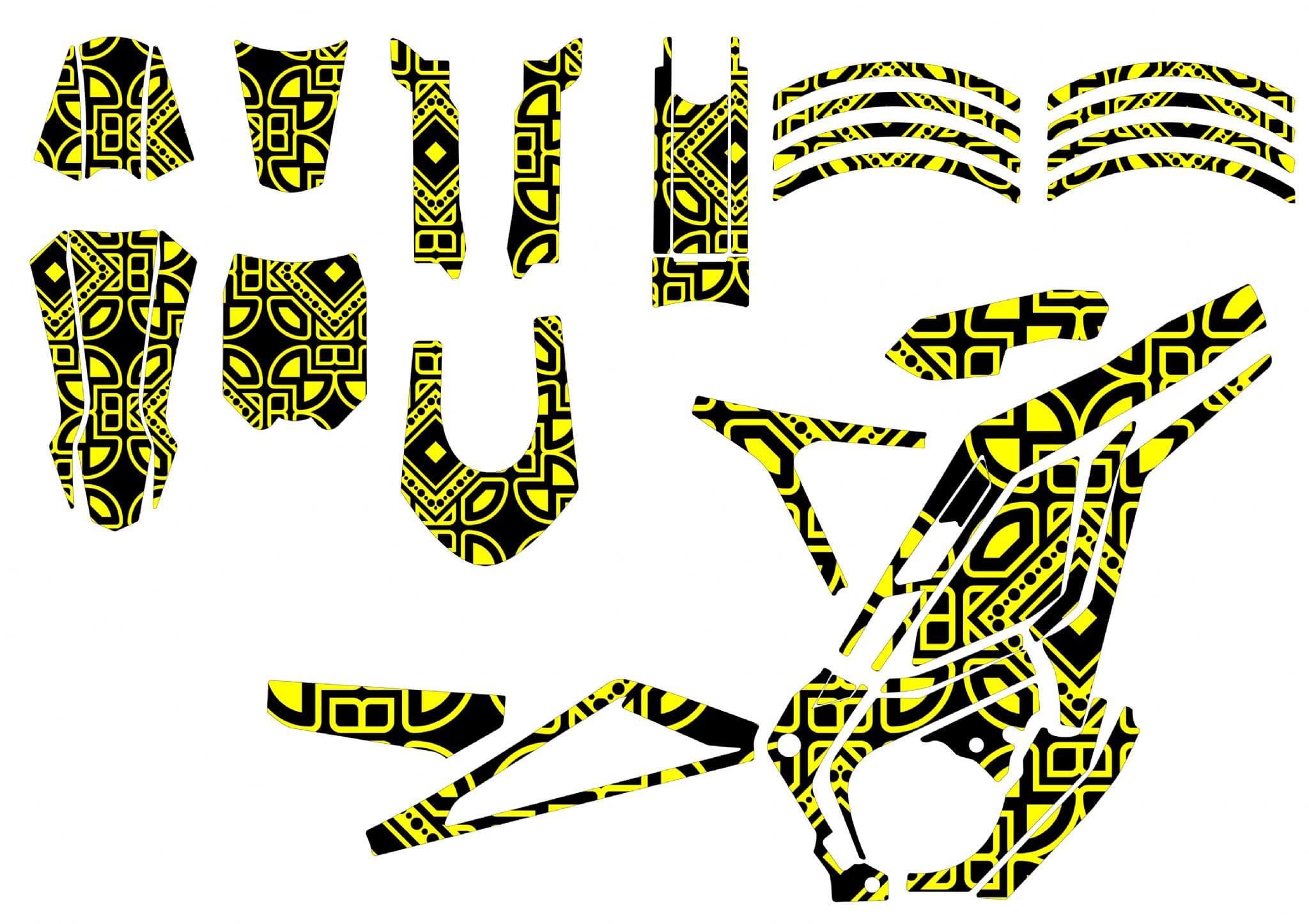 E-Ride Pro ss Graphics kit Eride pro Decals E Ride Pro SS wrap Eride ...